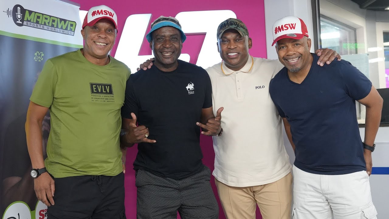 Doctor Khumalo, Edward Motale & Tebogo Moloi join Robert Marawa on ...