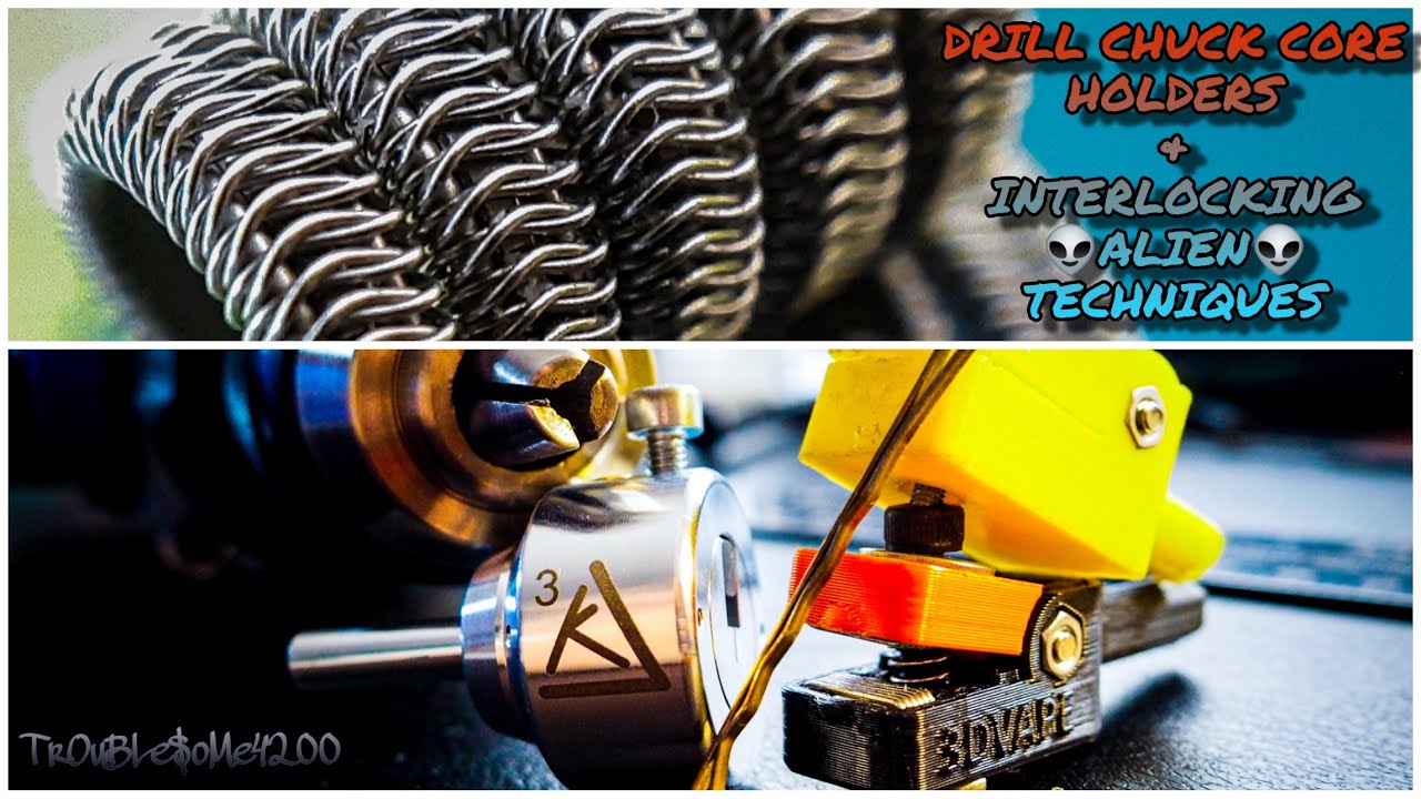 Drill Chuck Core Holders And Beginners Guide To Interlocking Aliens ...