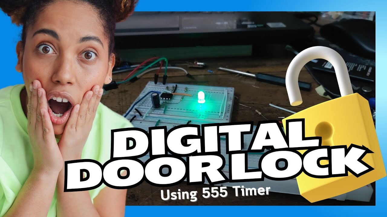 Demo | Digital Door Lock with 555 Timer | DIY Security Project - YouTube