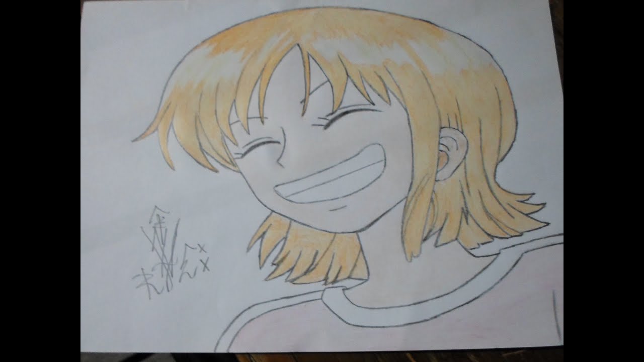Nami-ONE PIECE-How to Draw to Nami- - YouTube