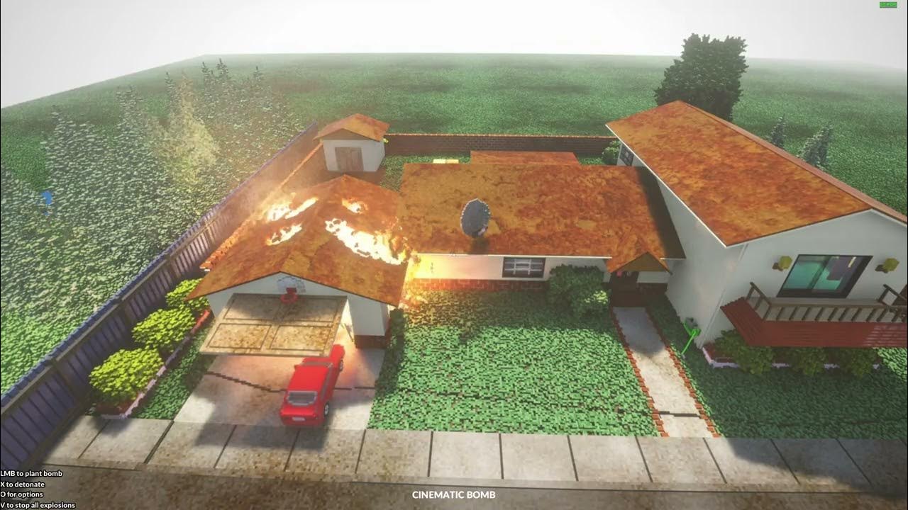 Teardown building explosion 2 - YouTube