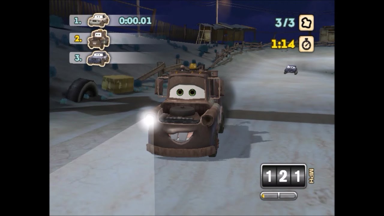 Disney Cars Lightning McQueen - Rust Bucket Race 3 - Cars Mater ...