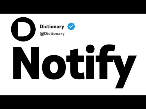 Notify Meaning In Arabic - YouTube