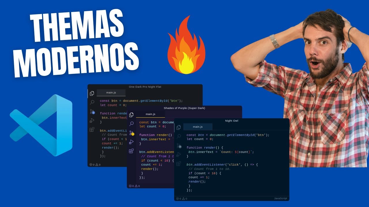 Visual Studio Code: Los Mejores Temas y Colores para Programar como un PRO 🚀 - YouTube
