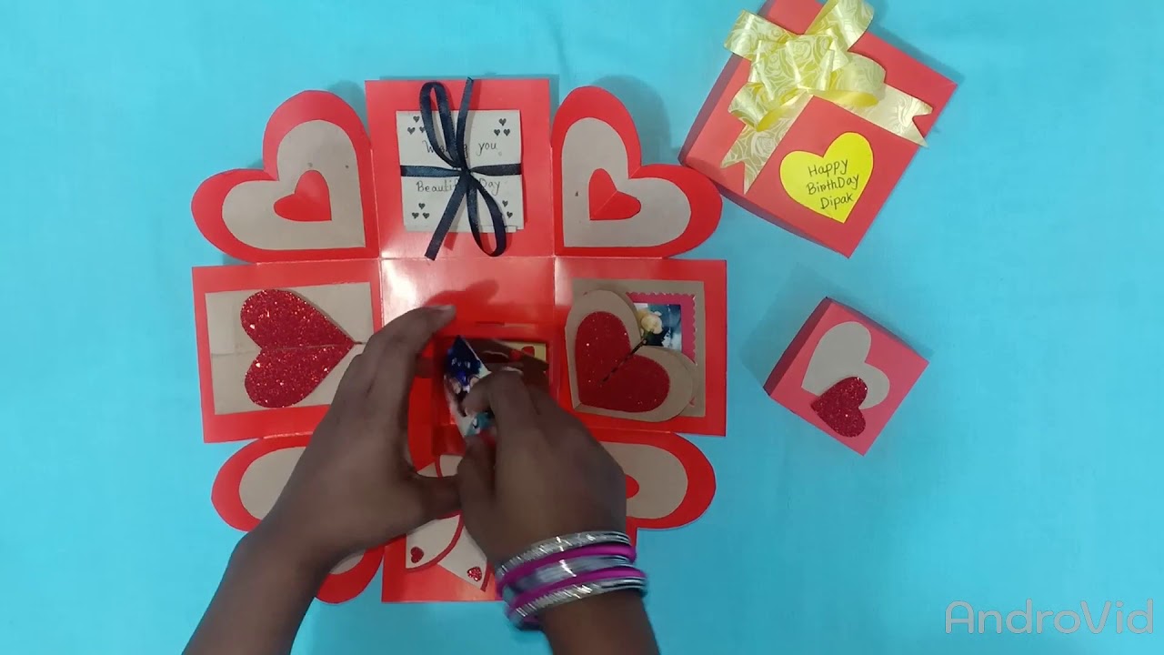 Birthday Gift Box #kagojer_karukaj - YouTube