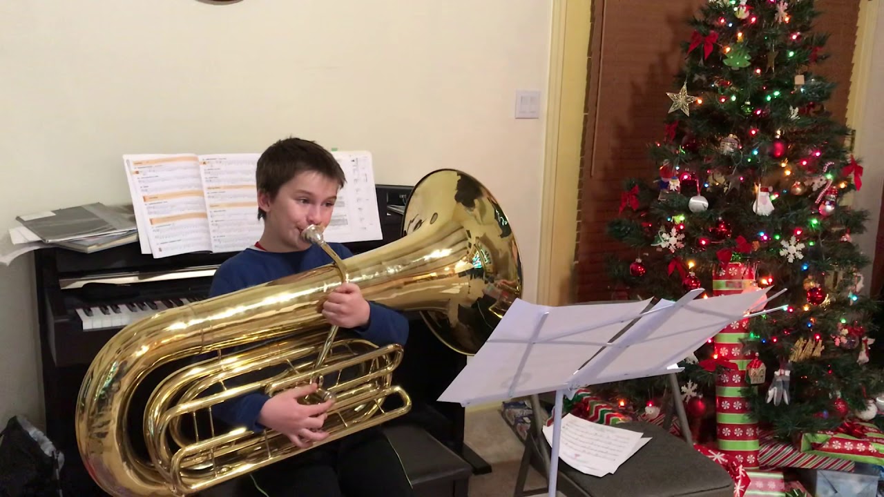 Alex McGee Joy To The World Tuba - YouTube