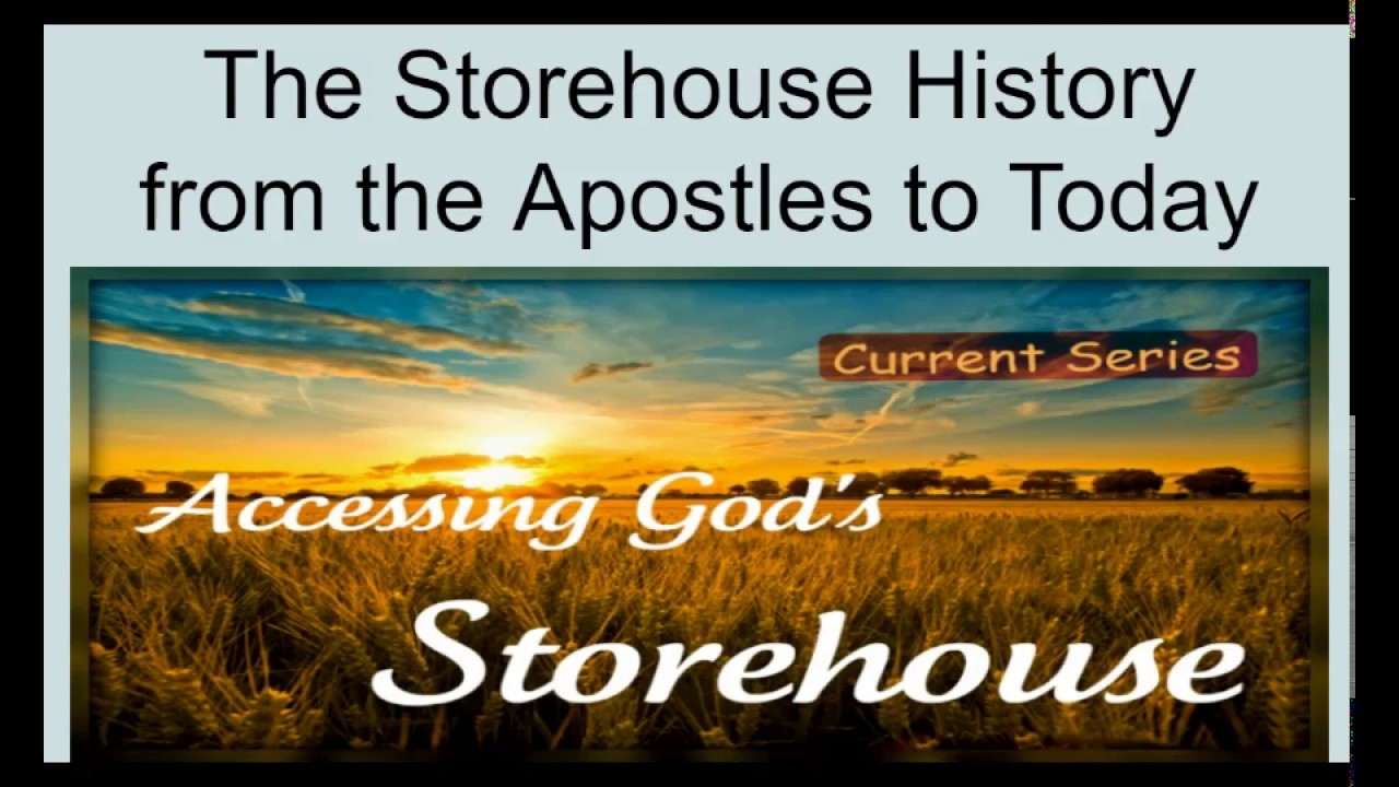 The Storehouse History from the Apostles to Today - YouTube