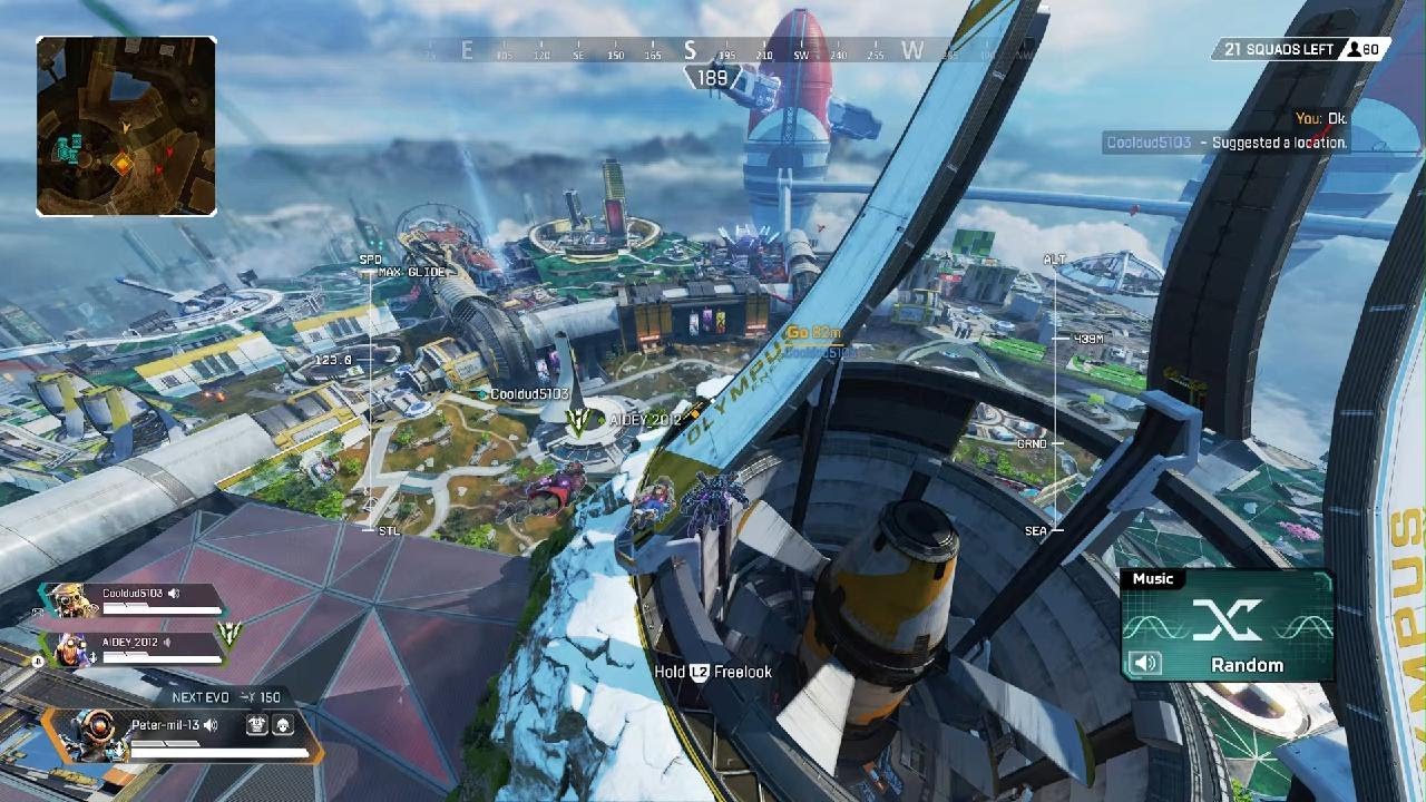 Apex Legends big distance off start - YouTube