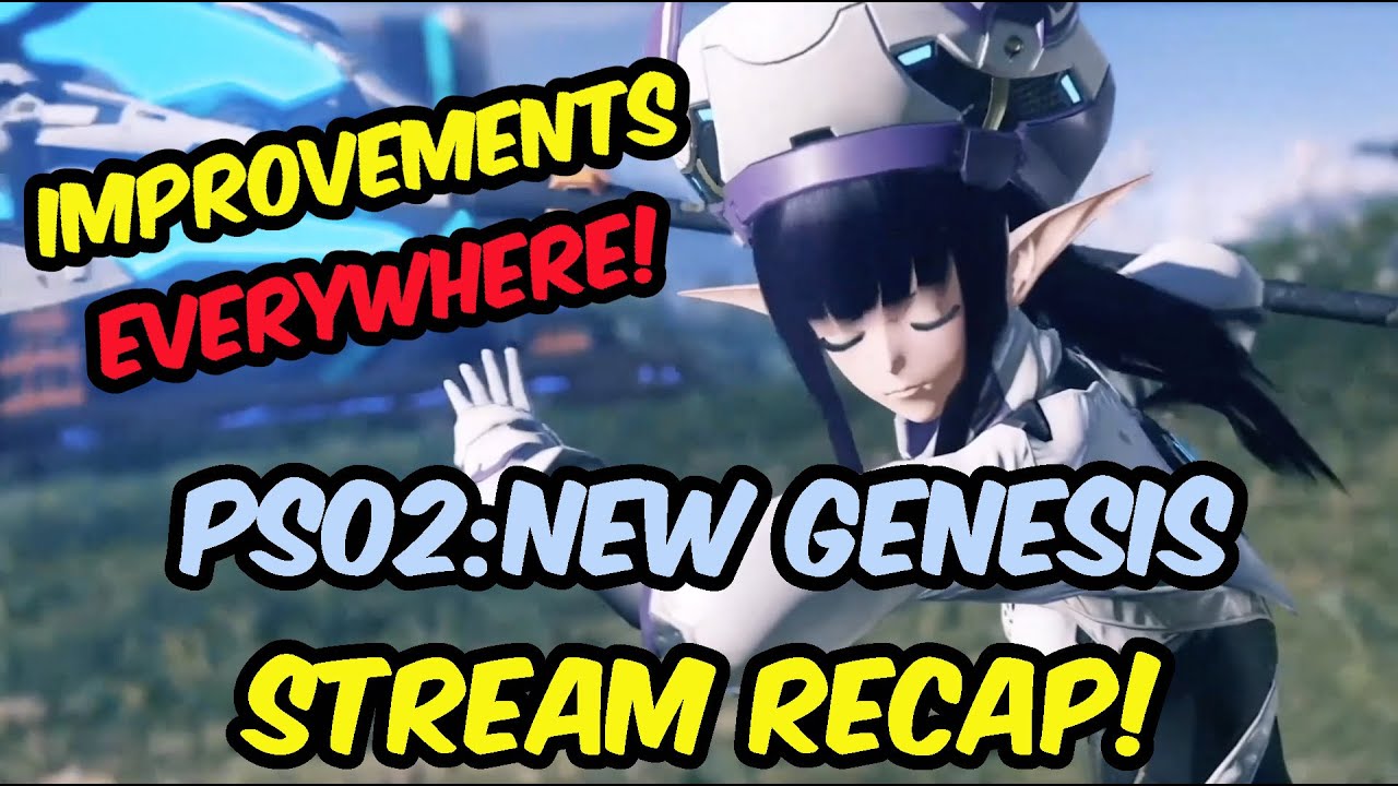 [PSO2] New Genesis Stream Recap - YouTube