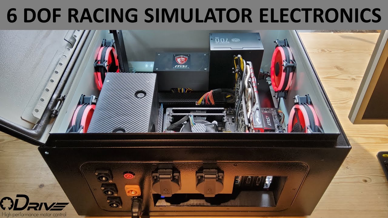 Electronics 🔌 | DIY 6 DOF Racing/Motion Simulator 🏁 | ODrive - YouTube