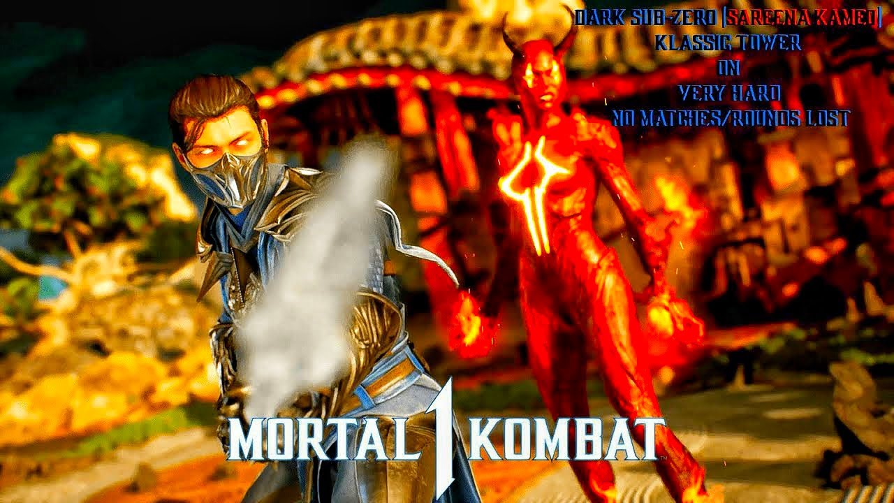 Mortal Kombat 1 - Dark Sub-Zero (Sareena Kameo) Klassic Tower On Very ...