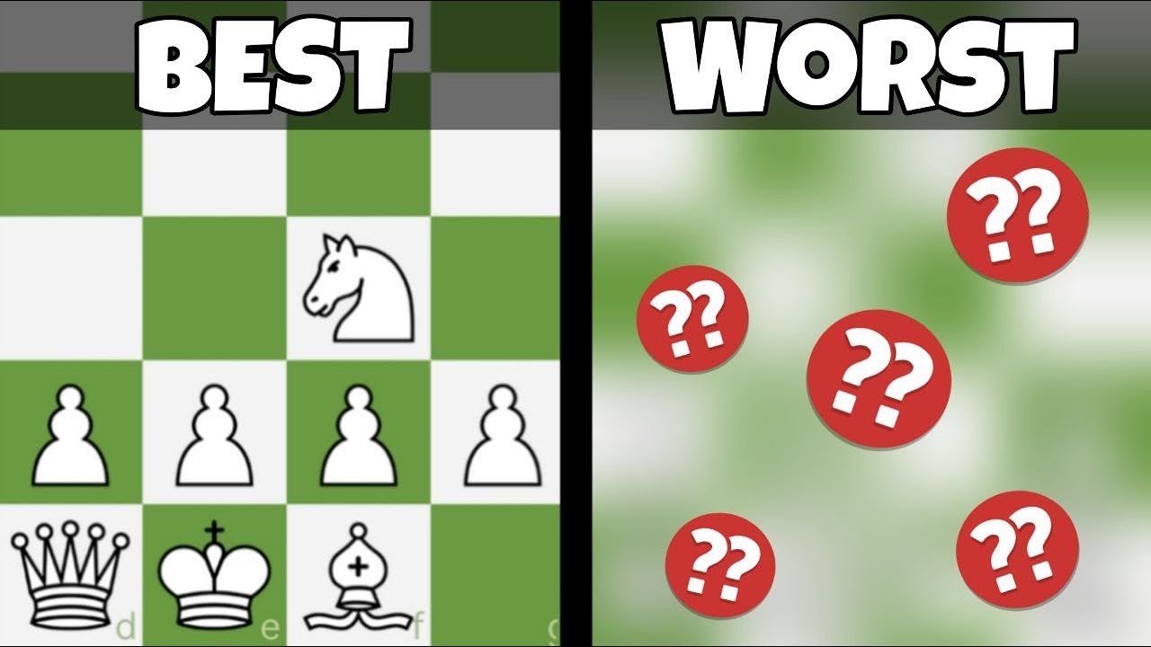 First BEST To WORST Chess Moves! - YouTube