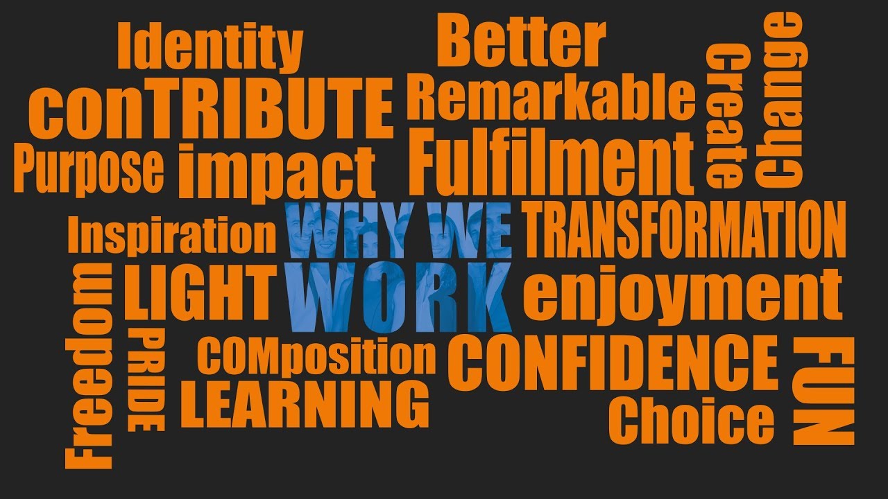 Why We Work: One Word - YouTube