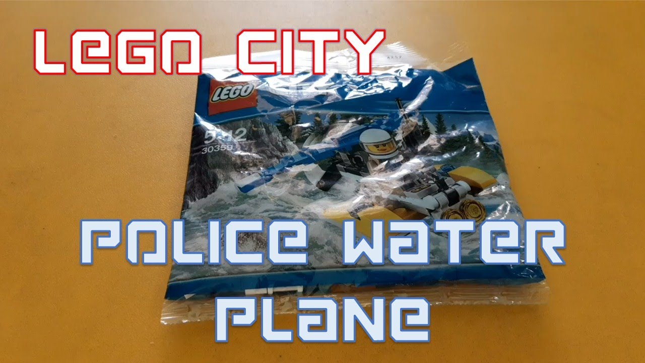 Lego City Police Water Plane 30359 - YouTube
