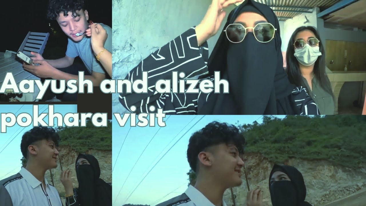 Aayush and Alizeh pokhara Nepal visit vlog.. Hamro Lafa Sansar ...