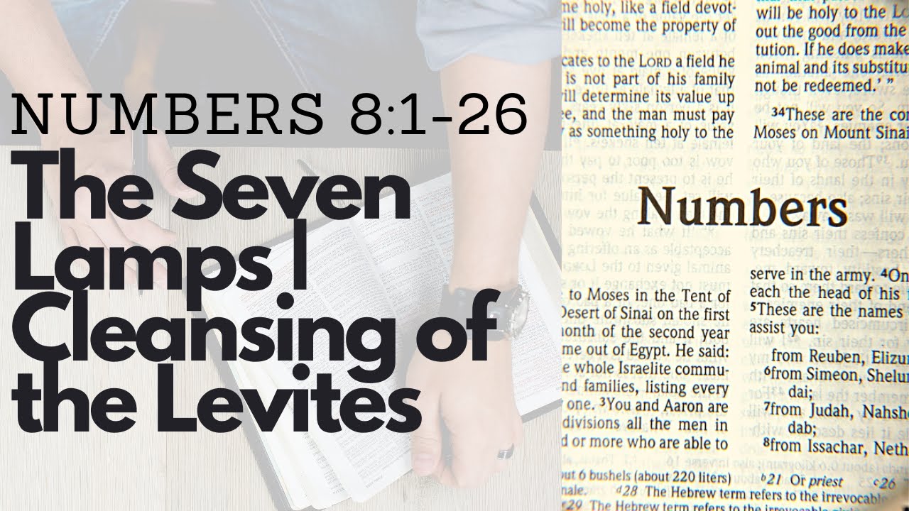 NUMBERS 8:1-26 THE SEVEN LAMPS | CLEANSING OF THE LEVITES (S14 E8 ...