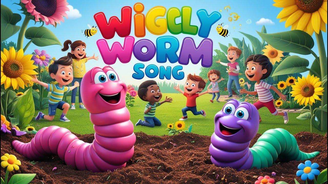 Wiggly Worm Song | Fun Garden Adventure for Kids! #kidsvideo #kidssong ...