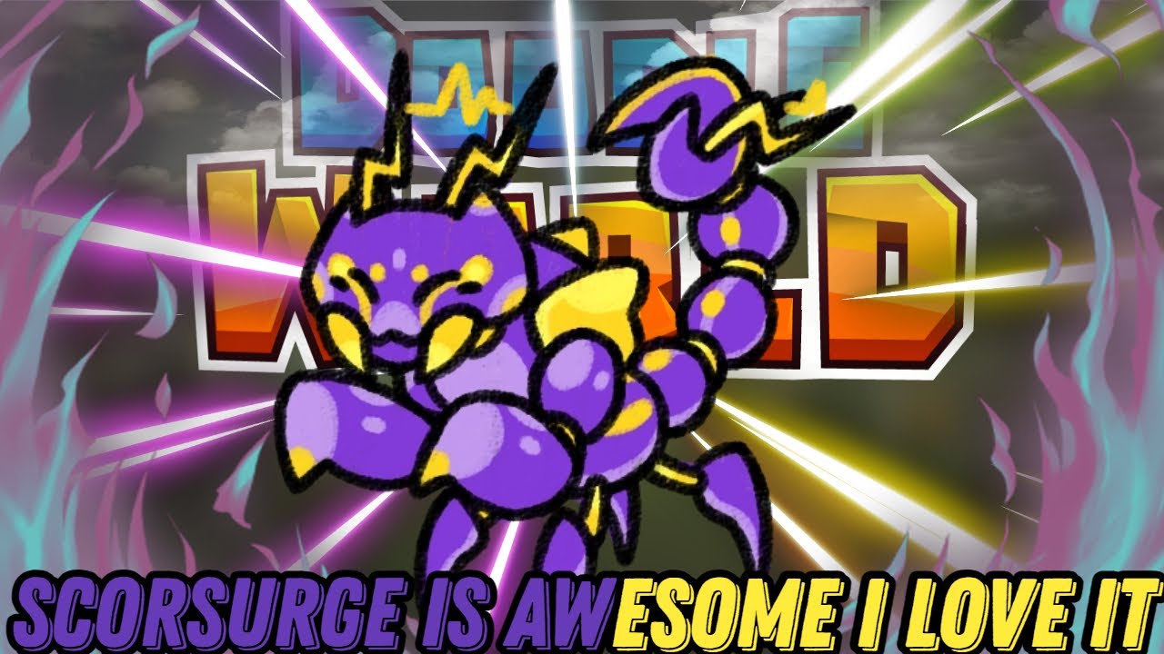 SCORSURGE IS AWESOME... AND REALLY GOOD LOL - Doodle World PvP - YouTube