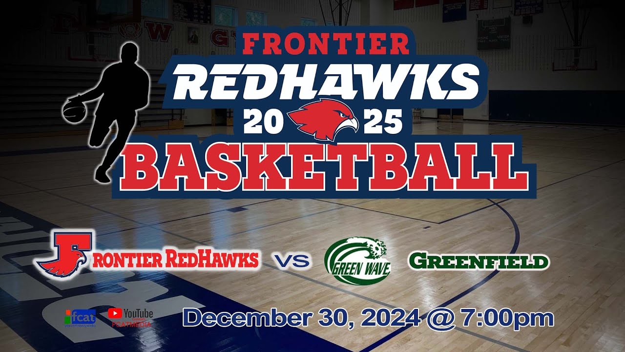 Frontier Regional Boys Basketball vs Greenfield - YouTube
