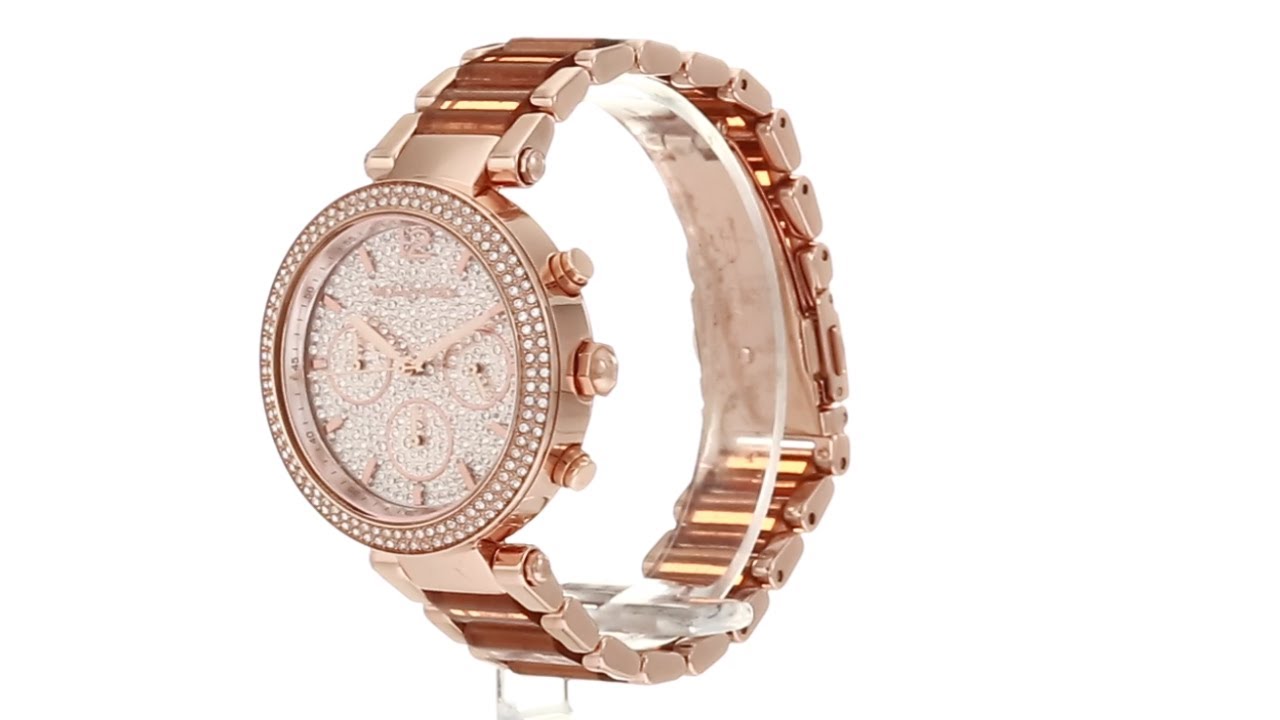 Michael Kors MK6285 - Parker SKU: 9309114 - YouTube