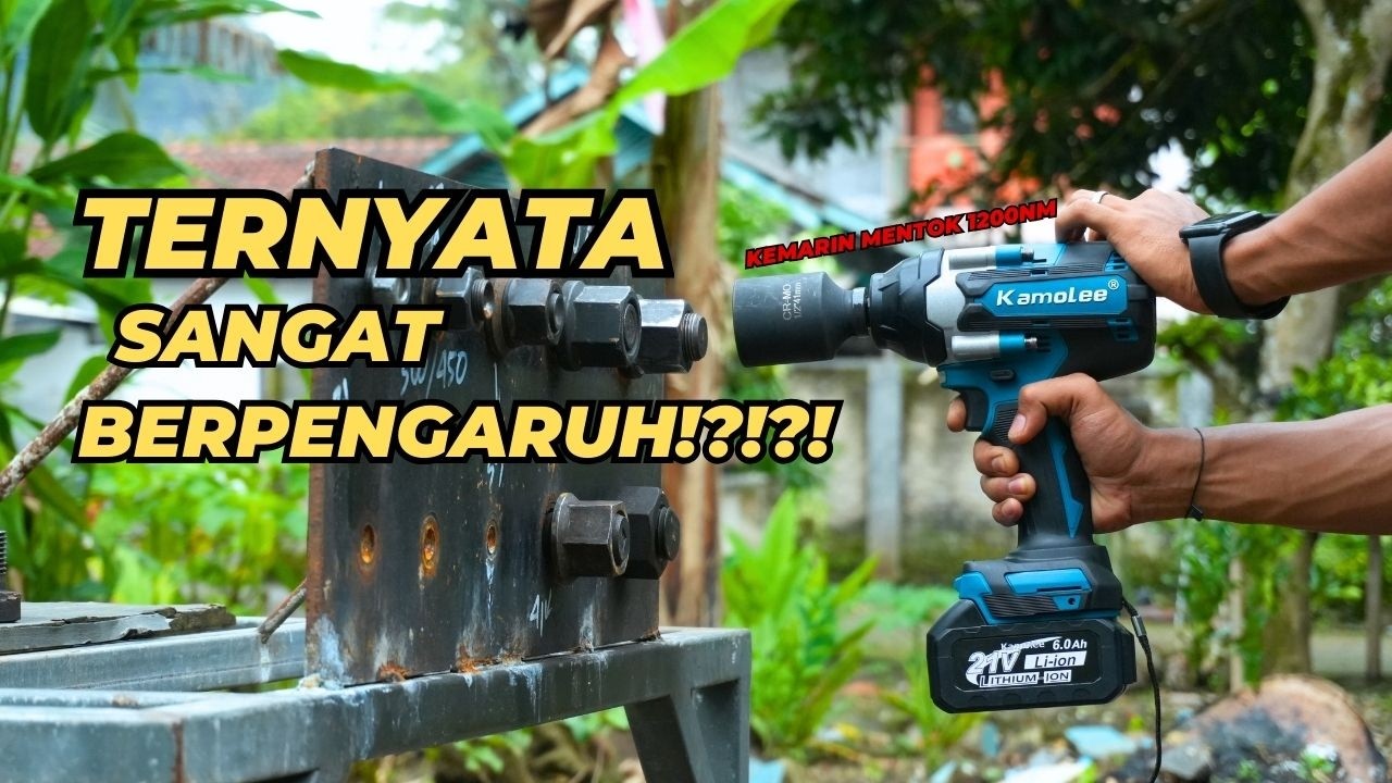 Revisi Tes Torsi setelah ganti baud asli roda fuso - Impact wrench ...