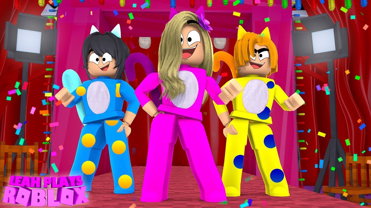 ROBLOX Little Leah Plays - CUTE KITTEN FASHION SHOW - FASHION FAMOUS ...