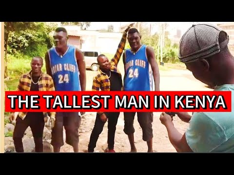 The tallest man in Kenya Gen-Z goliath Bradley Marongo (Bradley mtall ...