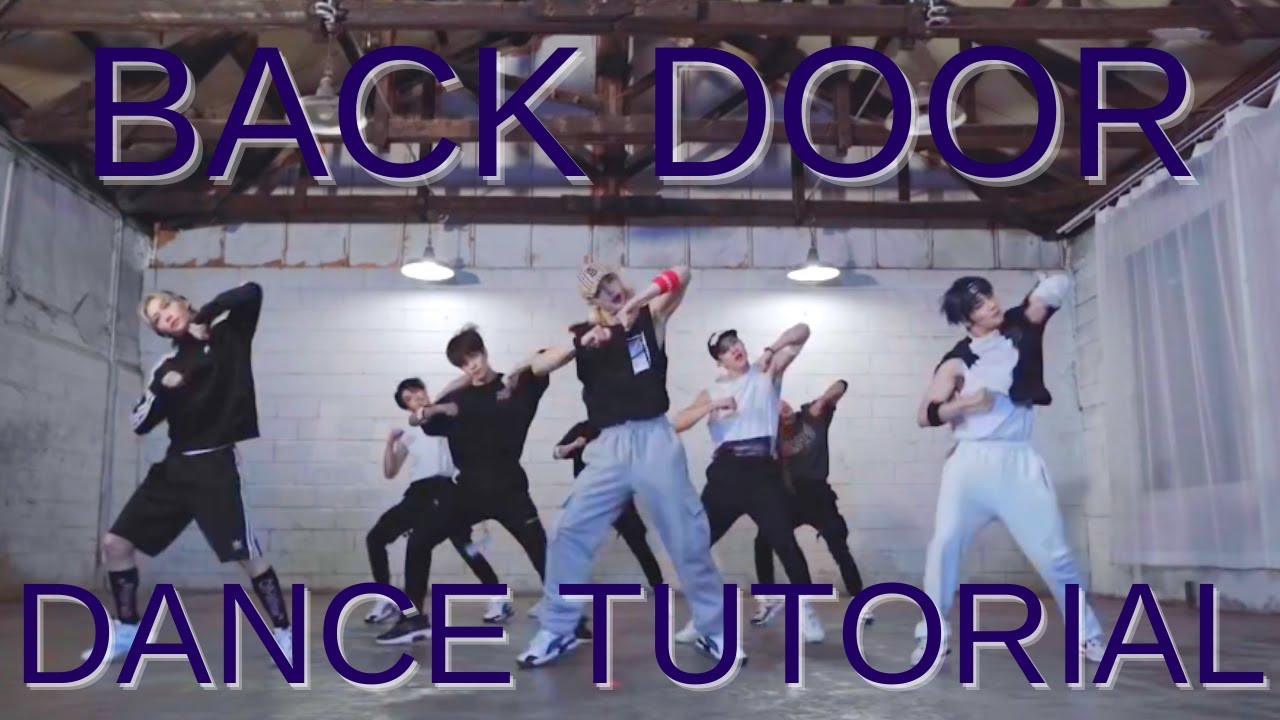 Stray Kids「Back Door」Dance Practice Mirror Tutorial (SLOWED) - YouTube