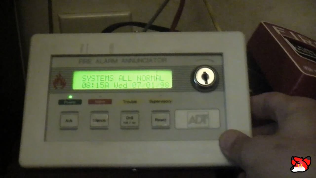 Notifier AFP-100 Test 2 - YouTube