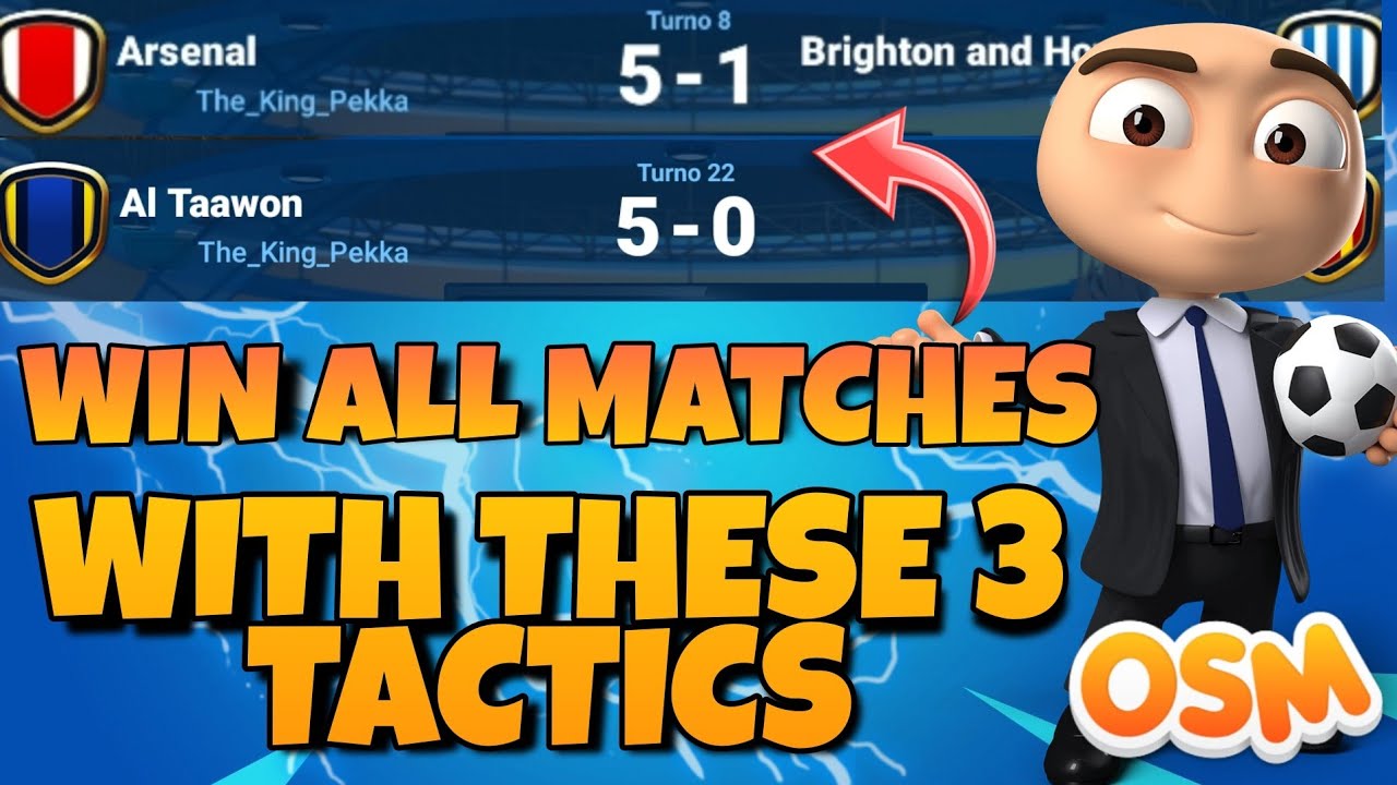 THE 3 NEW BEST TACTICS OF OSM 2023 THAT MAKES YOU SCORE MANY GOALS ...