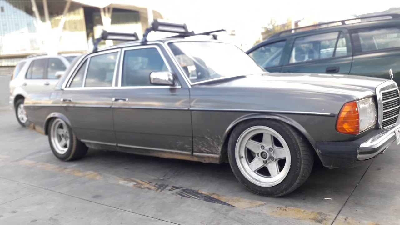 Mercedes benz w123 Low style - YouTube