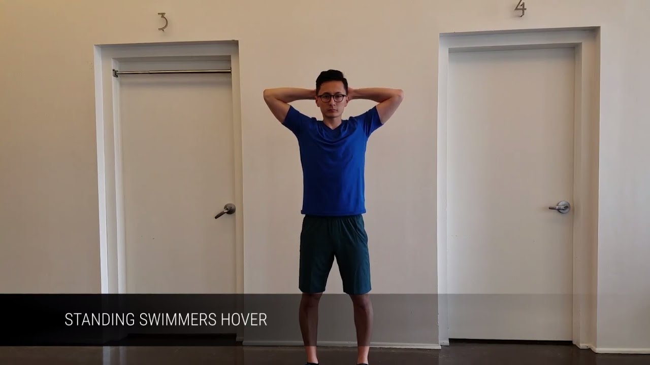 Standing Swimmers Hover - YouTube