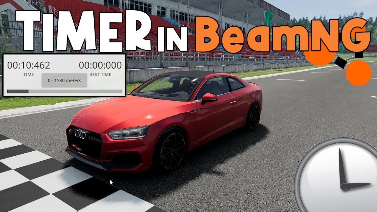 BeamNG: How To Add Distance Timer - YouTube