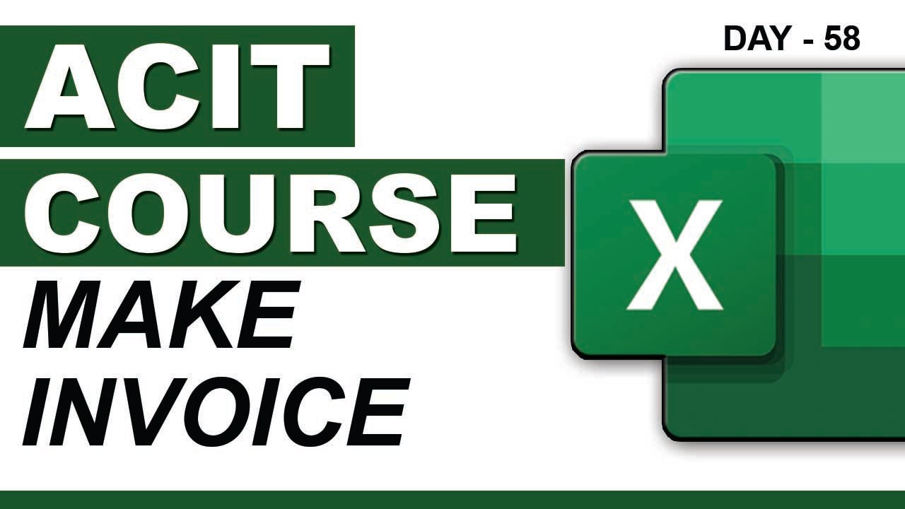 Advanced CIT Course How To Create Invoice In Excel CIT Course Class advanced-cit-course-how-to-create-invoice-in-excel-cit-course-class