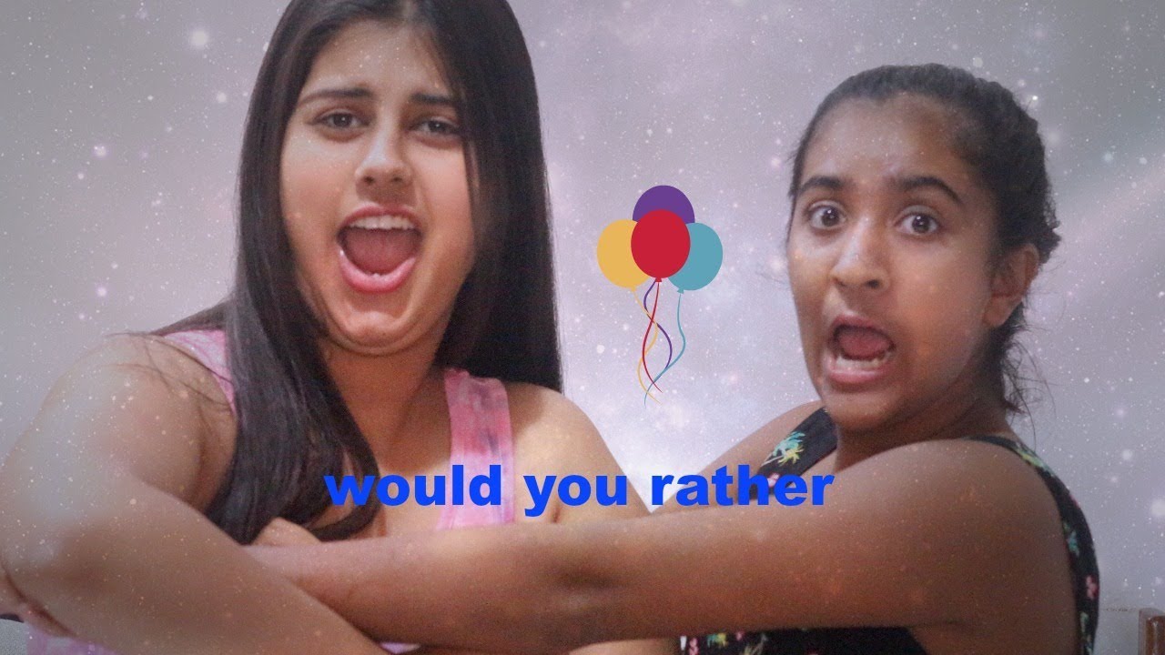 MUST WATCH=would you rather challenge ft. flower power +contest - YouTube