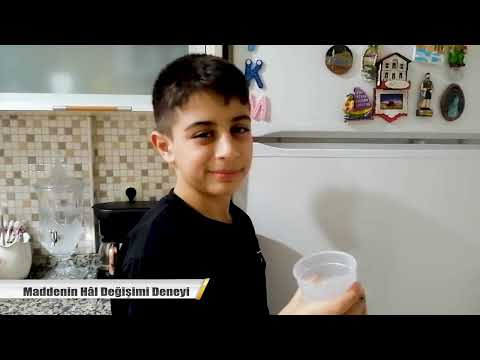 MADDENİN HÂL DEĞİŞİMİ DENEYİ - 5. SINIF FEN BİLİMLERİ- DONMA ERİME YOĞUŞMA (YOĞUNLAŞMA) BUHARLAŞMA