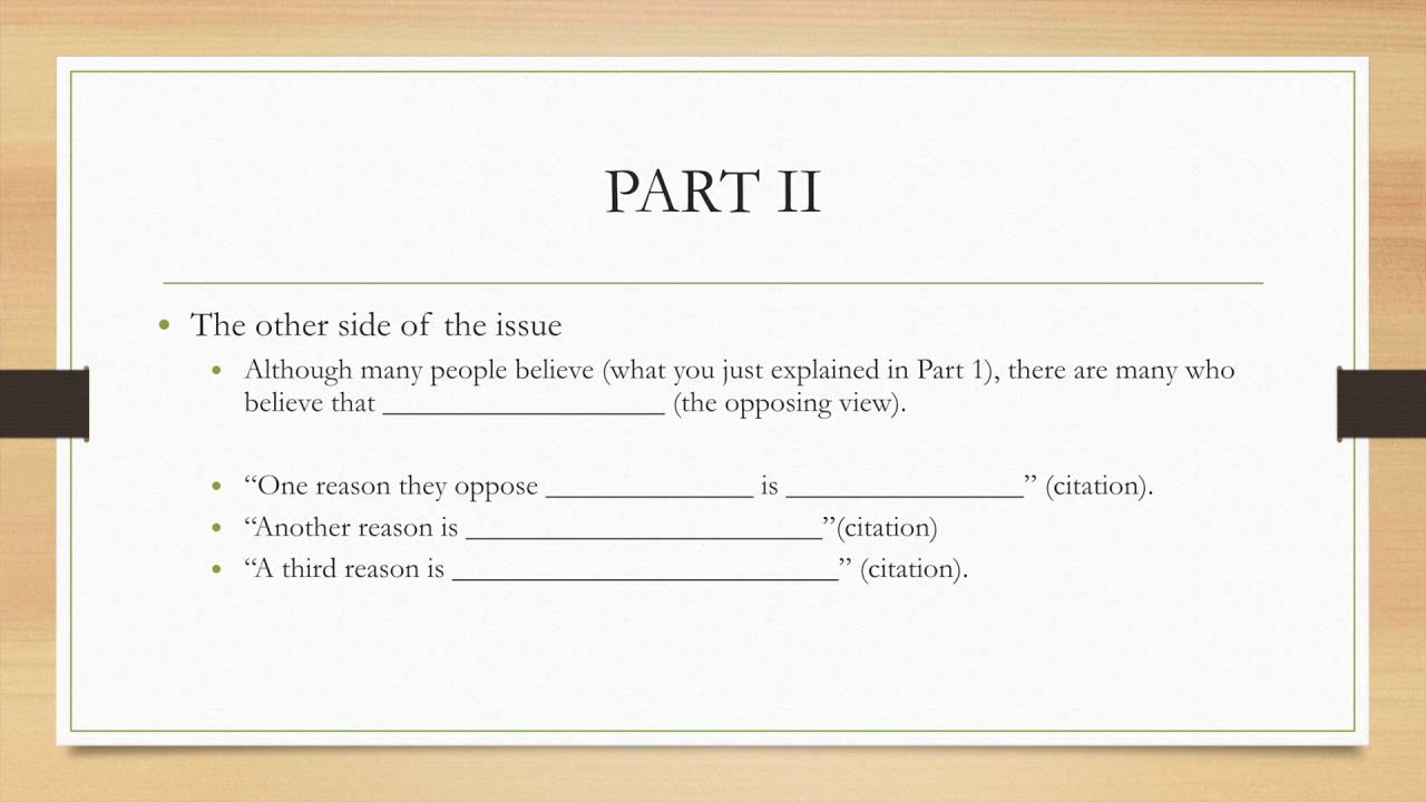 Opposing Viewpoints Video - YouTube