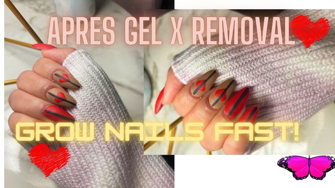 GEL X REMOVAL / LONG NAILS HACK - YouTube
