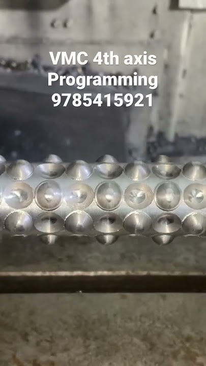 Vmc 4th Axis Programming Youtube