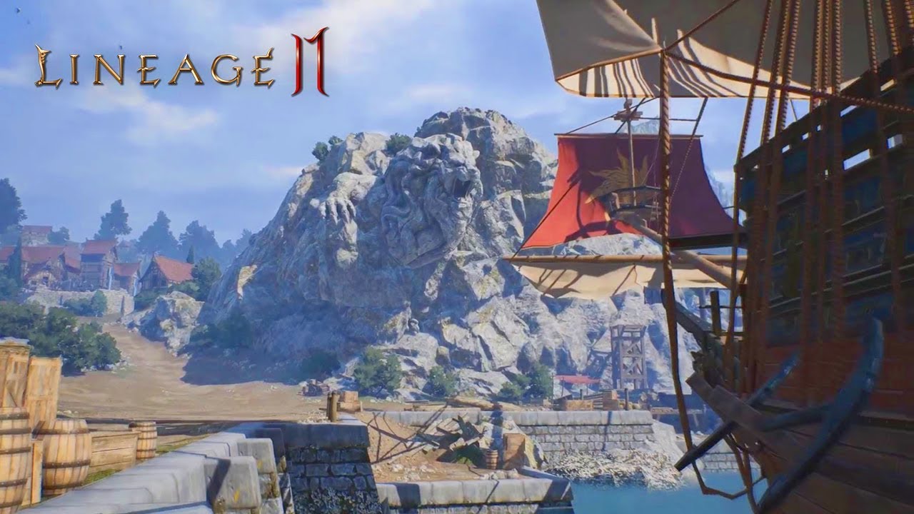 Lineage 2M - Open Beta The World Fly Through All Map vs Graphics ...