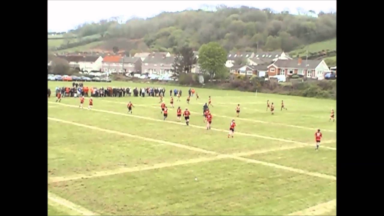 Ladies rugby game in Ferryside - YouTube
