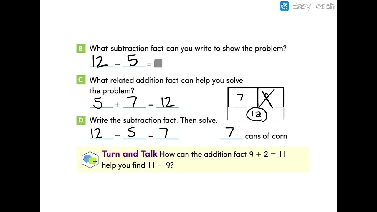 Into Math 2nd Grade Lesson 1.4 - YouTube