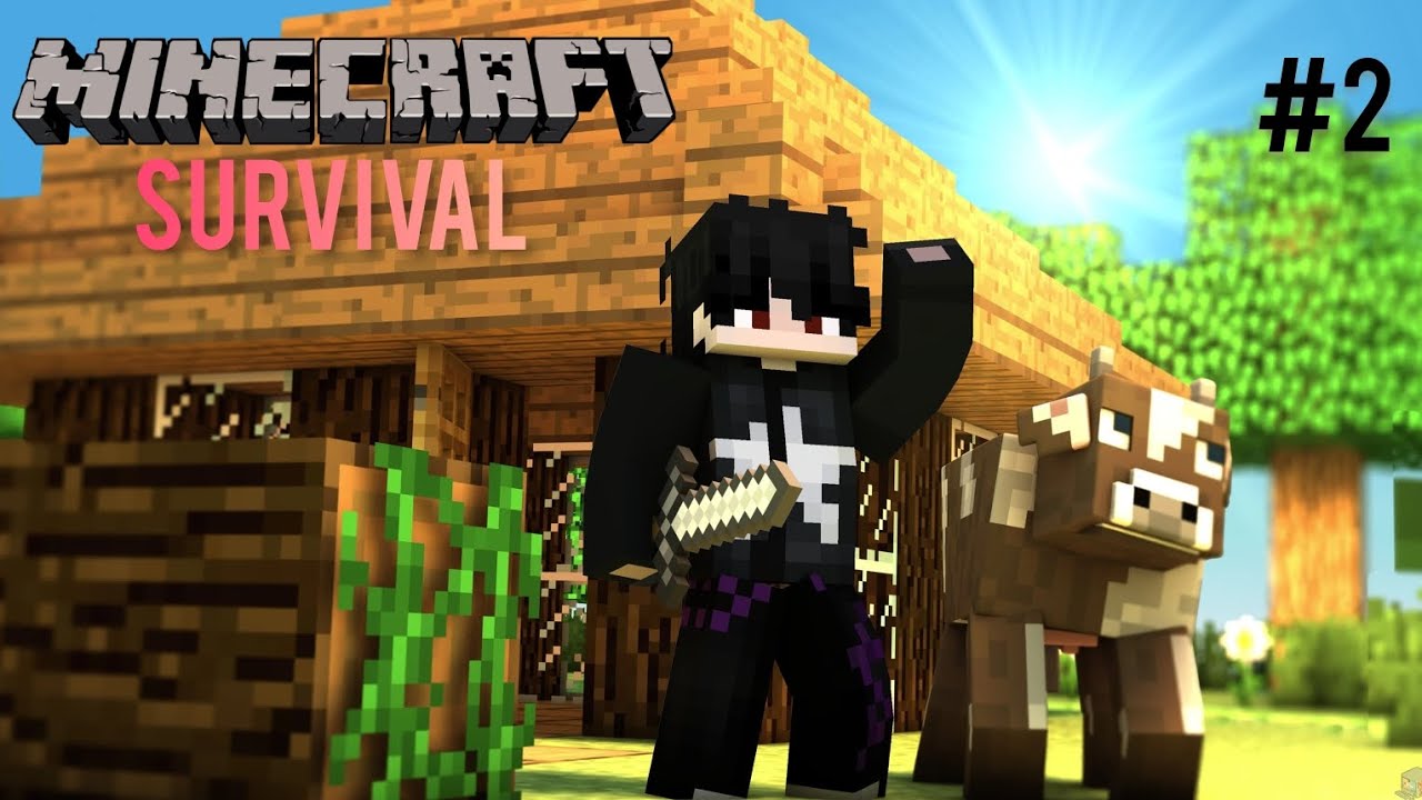 Making farm in Minecraft survival series of episode #2 || Ultimate fun|| Minecraft survival ...