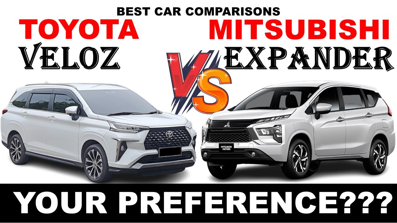 ALL NEW Toyota VELOZ Vs ALL NEW Mitsubishi XPANDER | Which one do you ...