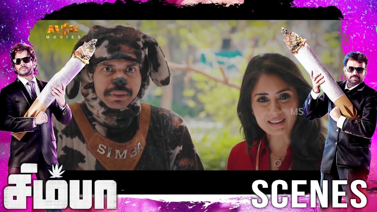 Madhu meet mahesh and take simba home | Simba(சிம்பா) Movie Scenes ...