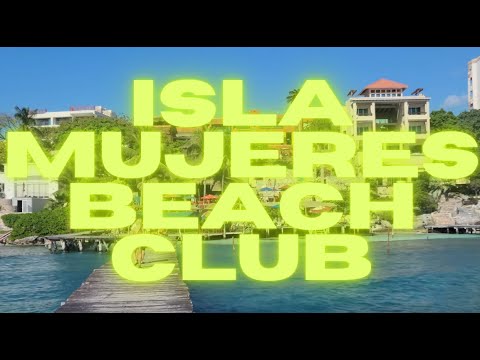Isla mujeres kin ha beach club - YouTube