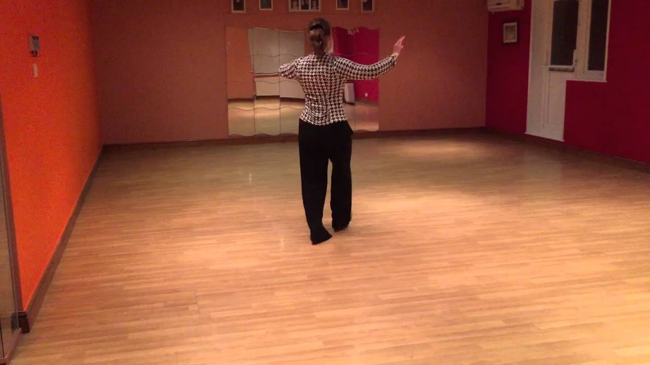 Improver: Quickstep: Quarter Turn - Progressive Chasse - Lock - Spin Turn (Lady) - YouTube