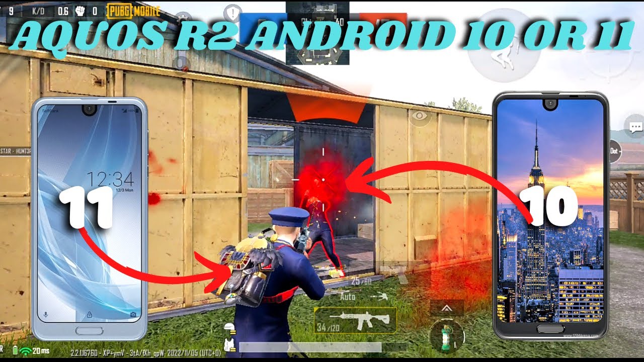 Aquos R2 android 10 or 11 ⚡ | Aquos R2 pubg test 🥵 - YouTube