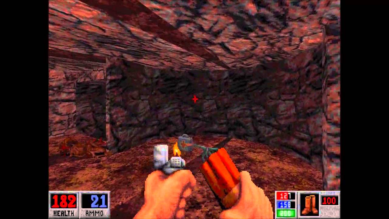 Blood Playthrough (Extra Crispy & All Secrets): E4M5 - Fire And ...