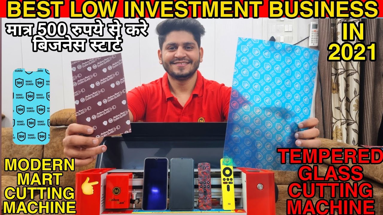 2021 में लाखों कमाए 🔥🔥 #temperedglass #cuttingmachine Modern Mart ...